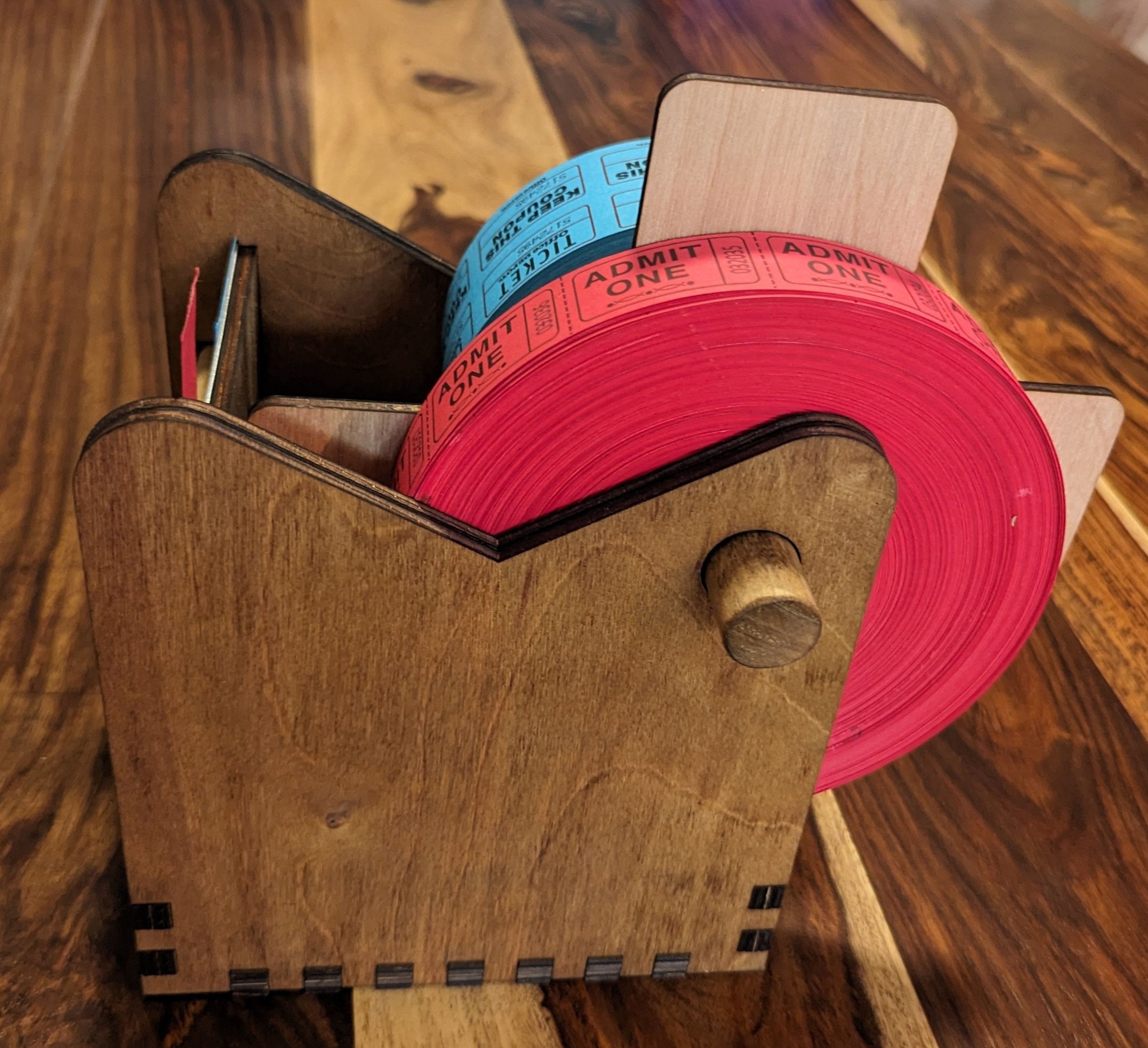 Double Roll Raffle Ticket Dispenser – IdahoEagle